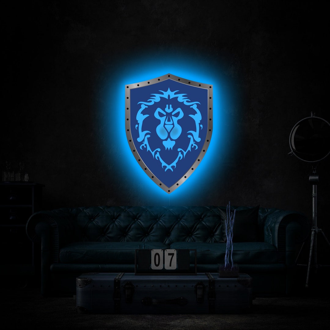 Alliance Neon Sign Alliance Led Sign Alliance Logo Sign - Etsy