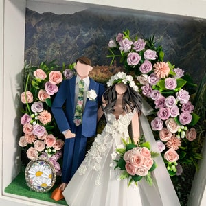 No.97 Wedding at the Waimānalo , Custom-made Original Origami Art Gift ...