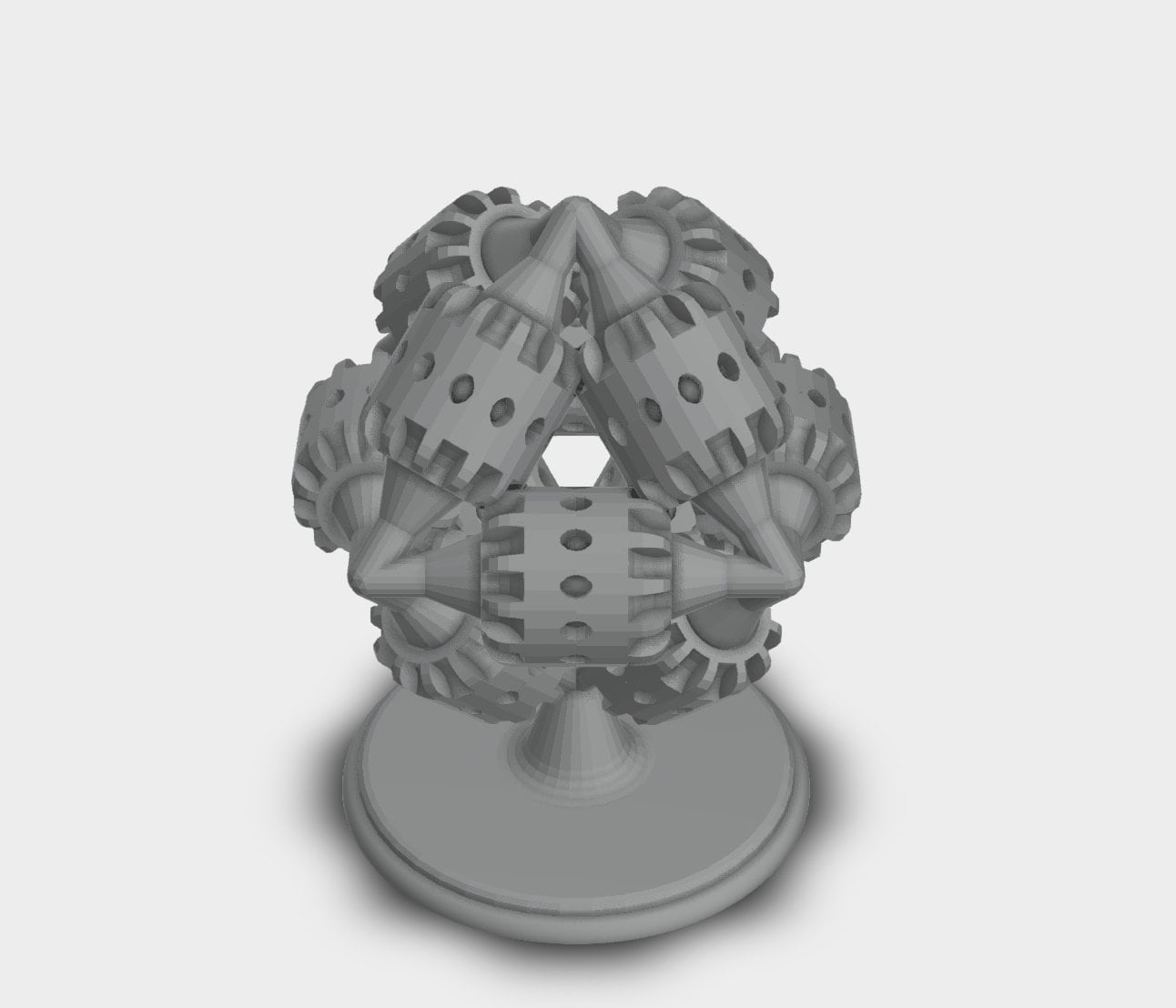 STL File | Brain Gear | Mechanical | Art | Puzzle | 3D Printing - Etsy
