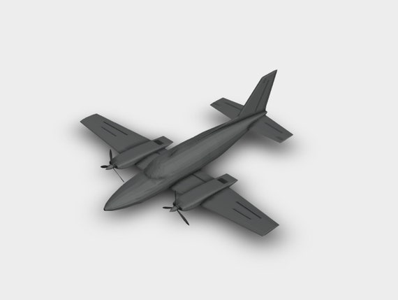 STL File Private Jet Aircraft 3d Printing - Etsy