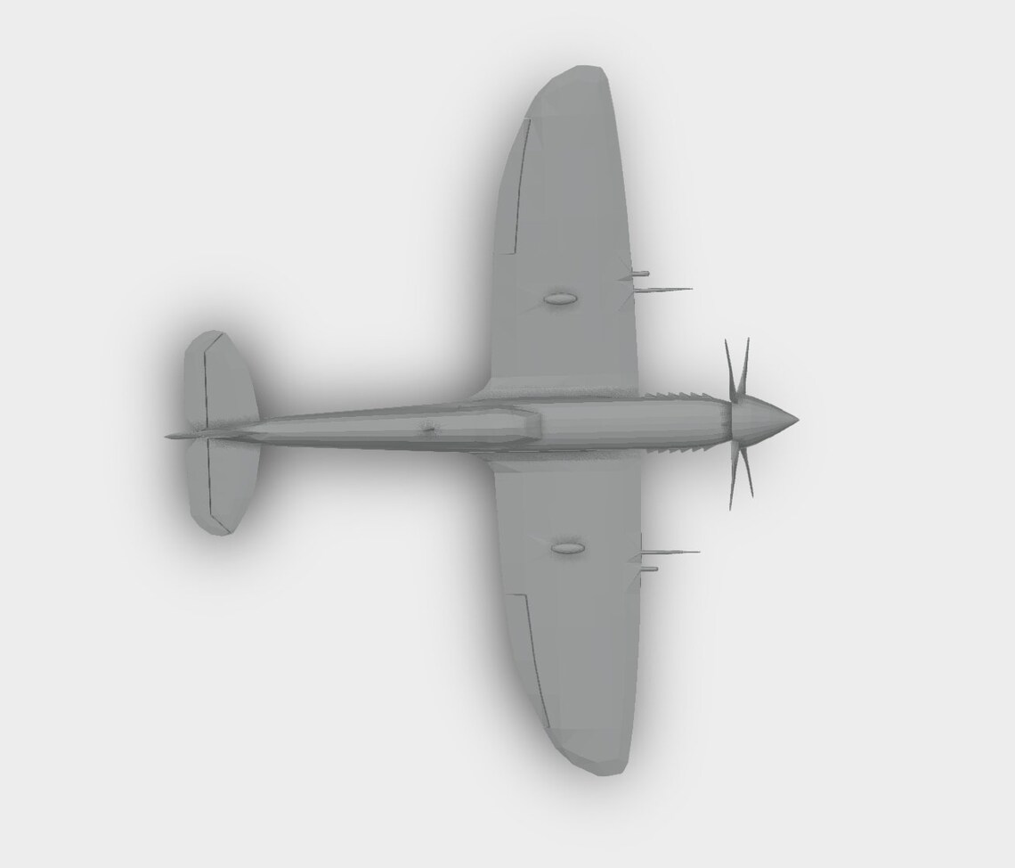 STL File | Spitfire | Aircraft | 3D Printing - Etsy