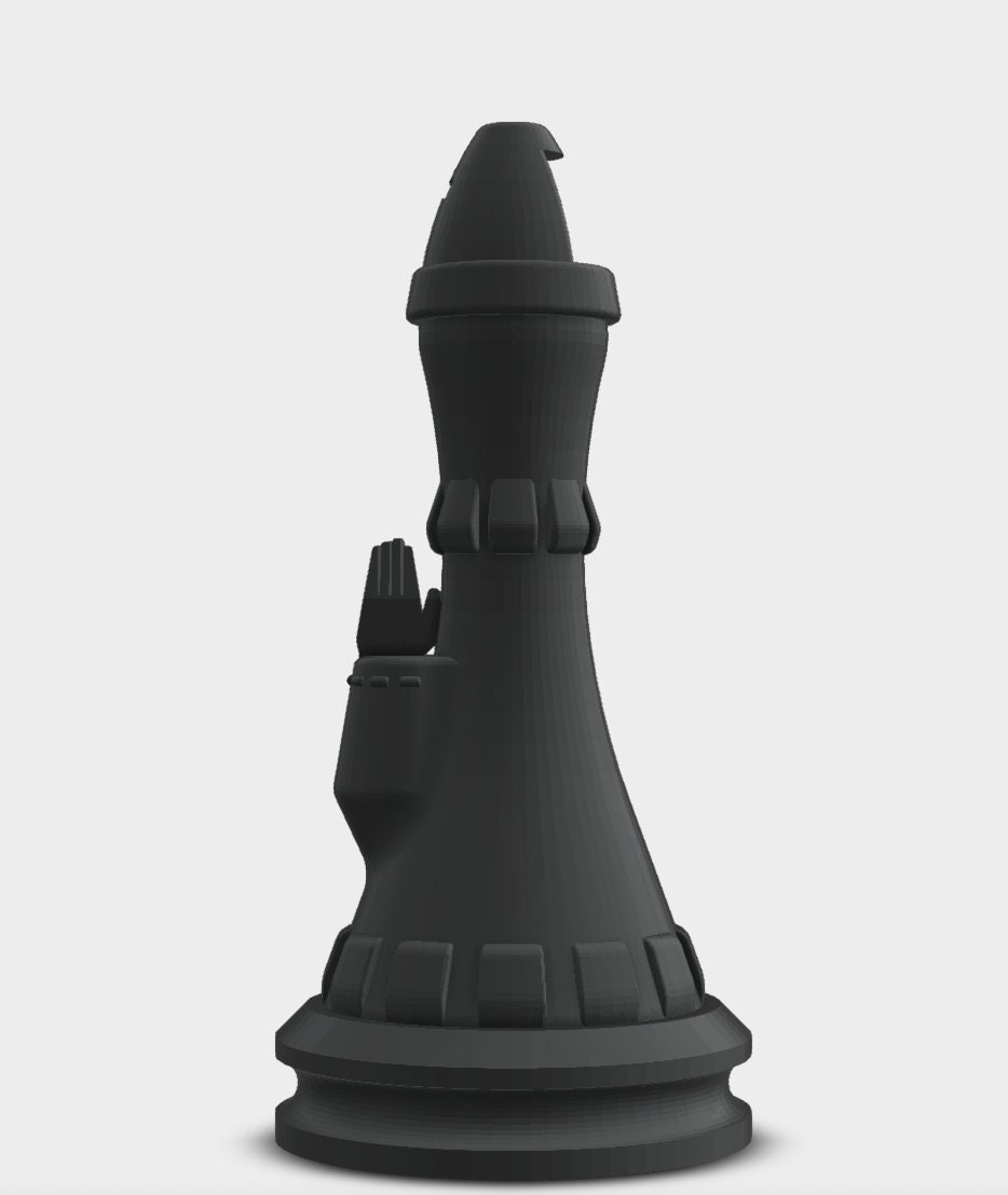 STL Files | Chess Bishop | Games | Custom | 3d Printing - Etsy
