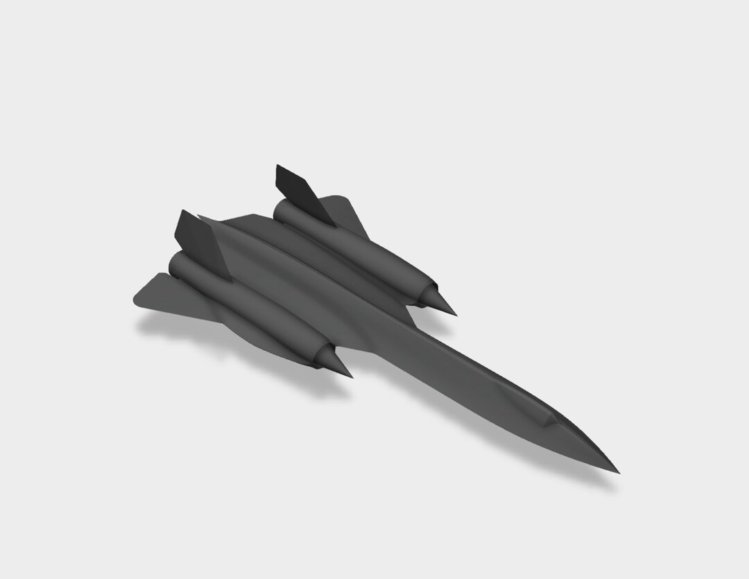 STL File | SR-71 | Blackbird | Aircraft | Lockheed Martin | 3D Printing ...