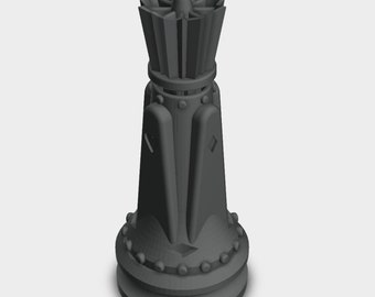STL File Chess Rook Games Custom 3d Printing (Instant Download) - Etsy