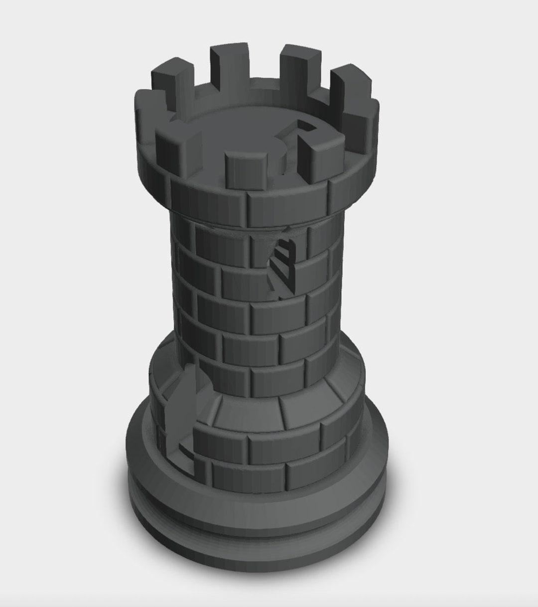 STL File Chess Rook Games Custom 3d Printing (Instant Download) - Etsy