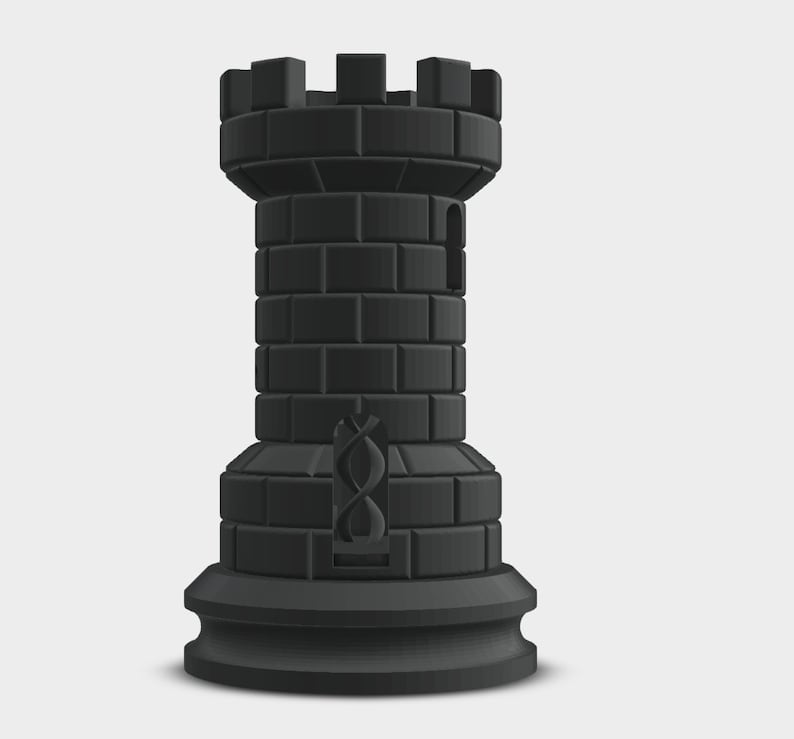 STL File | Chess Rook | Games | Custom | 3d Printing - Etsy