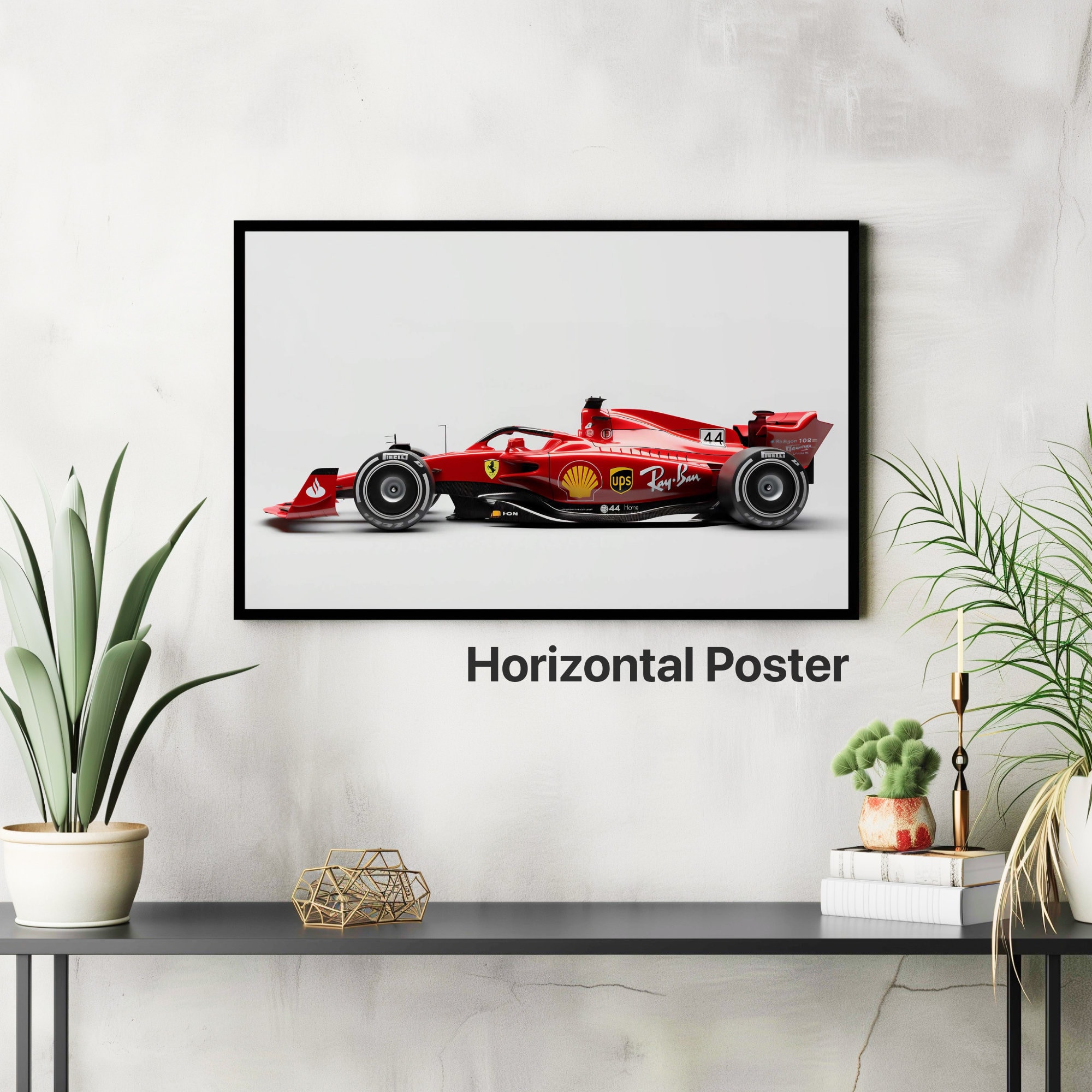 Hamilton in Ferrari F1 Digital Wallpapers Print Bundle Formula 1 ...