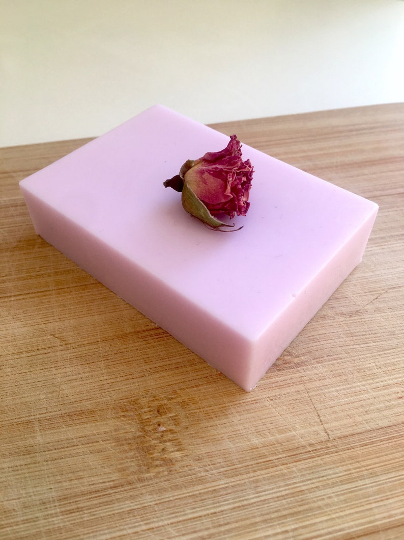 Pink Pastel Soap Scented With Rose | Vegan, Biodegradable - Etsy