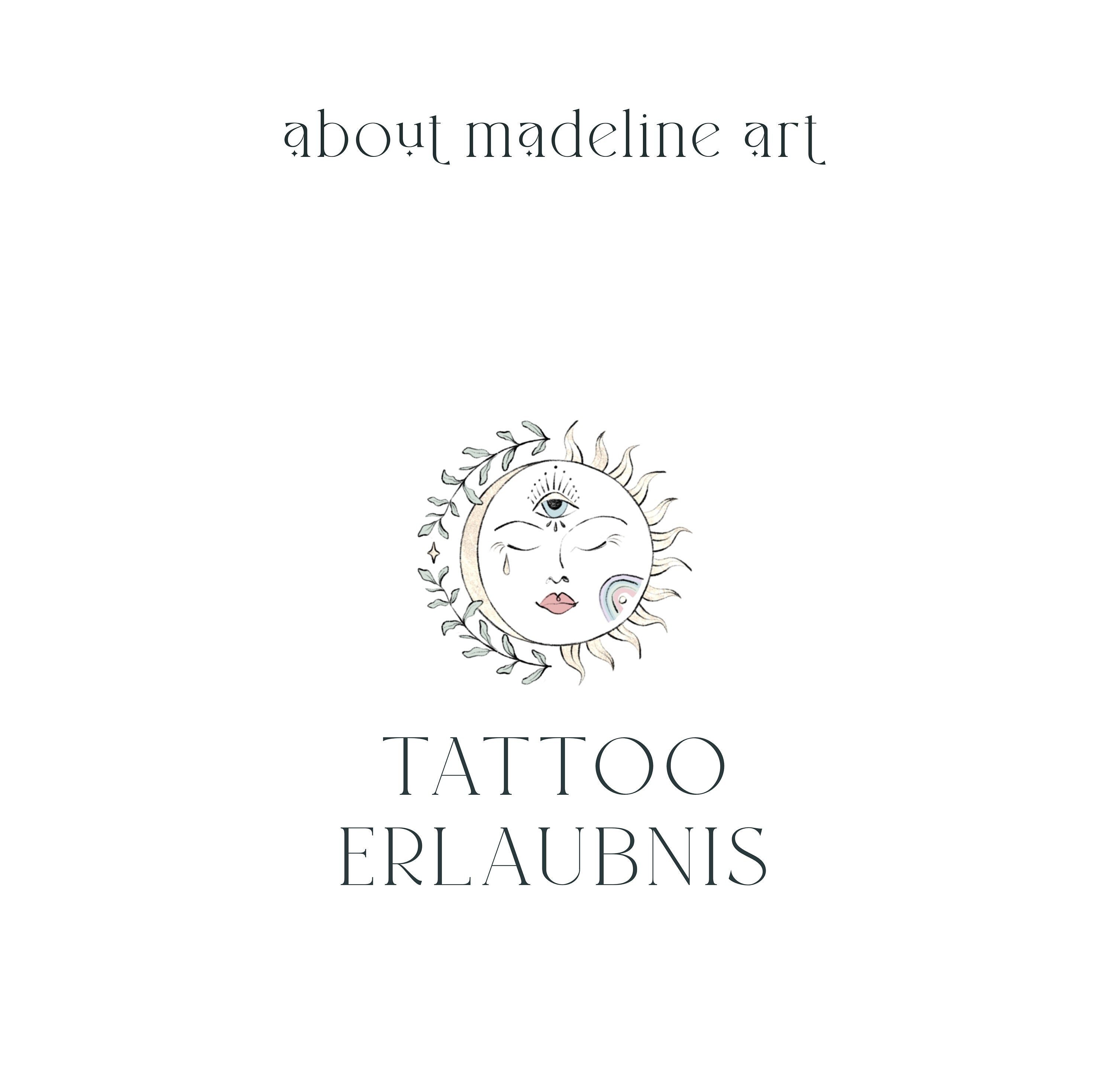 Tattoo Erlaubnis, Tattoo Pass, Tattoo Design, Ink Permit, Tattoo ...