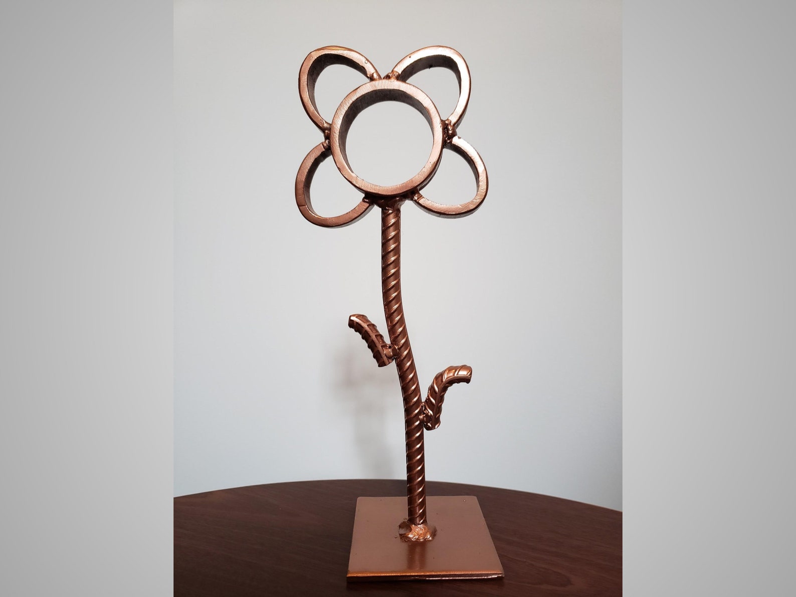 Rebar Indoor Flower Decoration - Beautiful Metal Unique Handcrafted ...