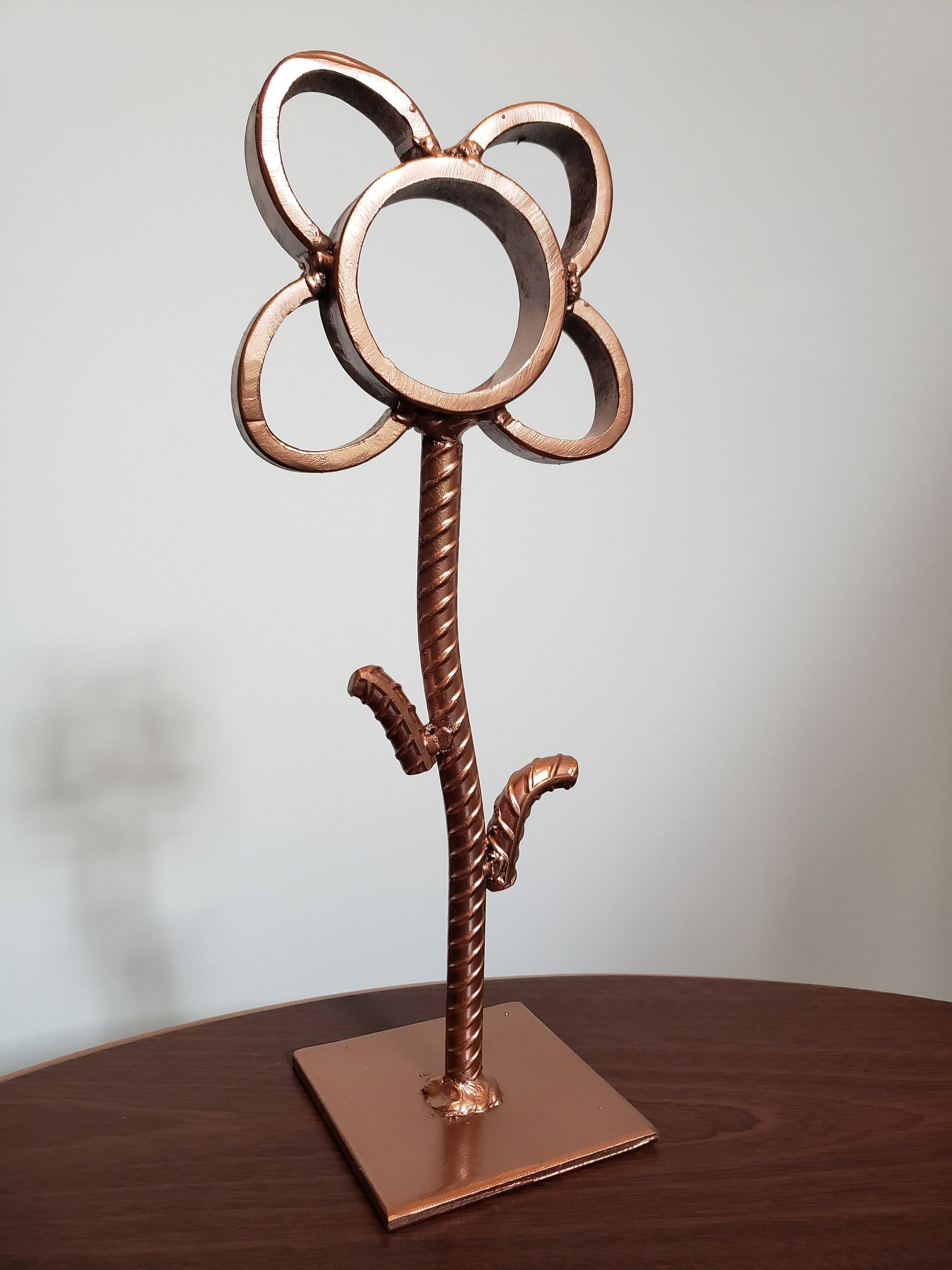 Rebar Indoor Flower Decoration - Beautiful Metal Unique Handcrafted ...