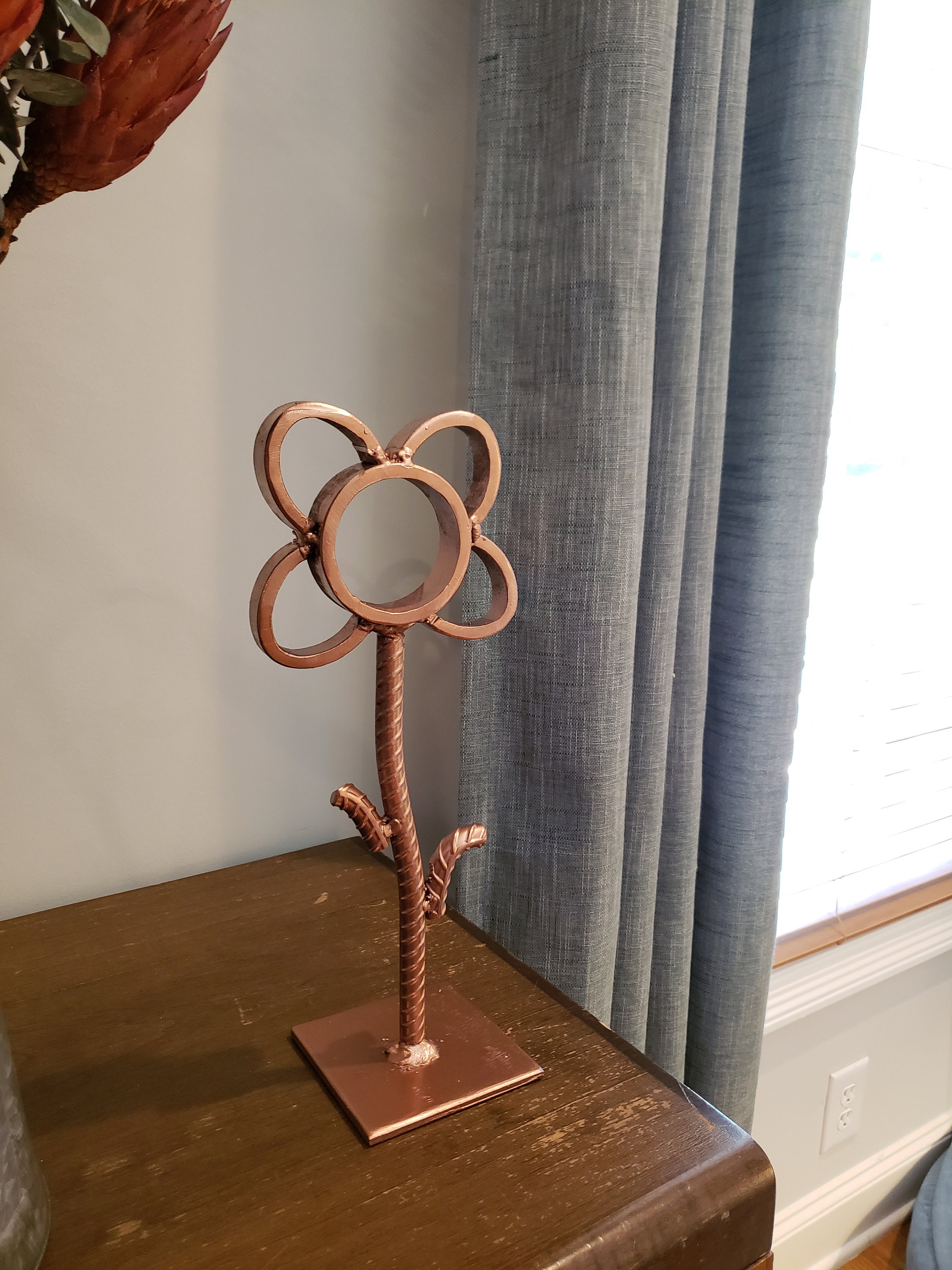 Rebar Indoor Flower Decoration Beautiful Metal Unique - Etsy
