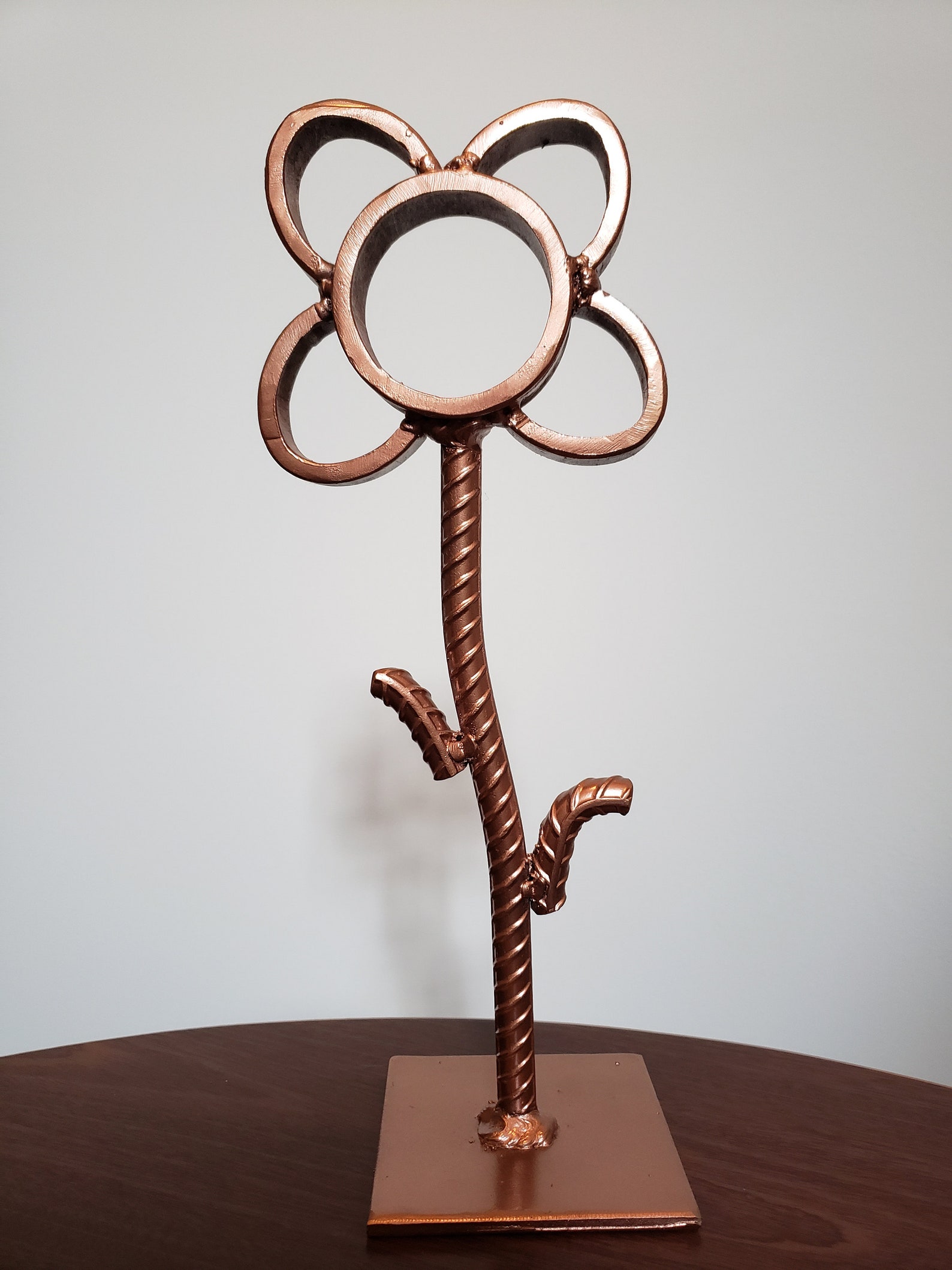 Rebar Indoor Flower Decoration - Beautiful Metal Unique Handcrafted ...