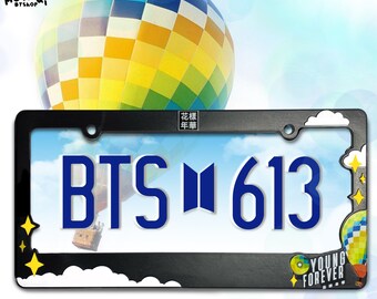 Bts License Plate Frame | Etsy