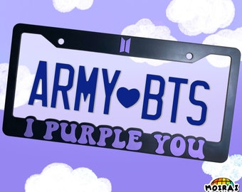 Bts License Plate - Etsy
