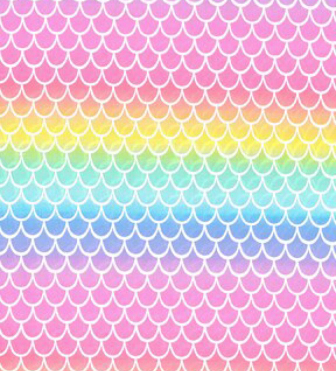 Pastel Rainbow Mermaid Scales by Fabric Traditions Cotton Quilting ...
