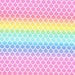 Pastel Rainbow Mermaid Scales by Fabric Traditions Cotton Quilting ...