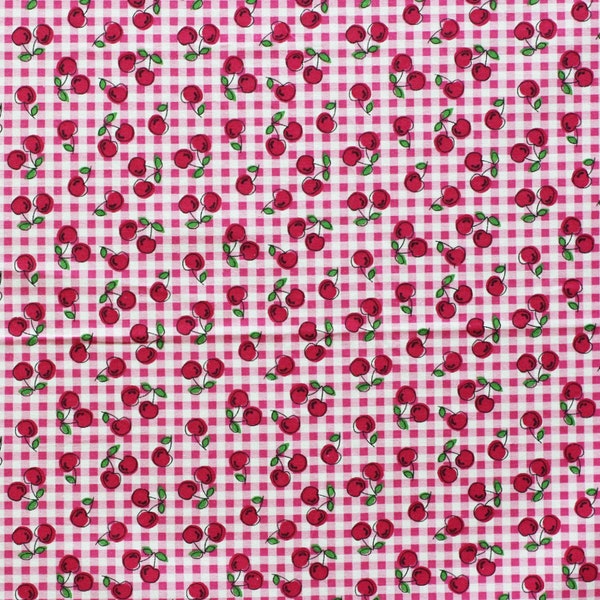 Cherry Fabric - Etsy