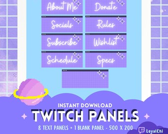 Twitch Info Graphic - Etsy