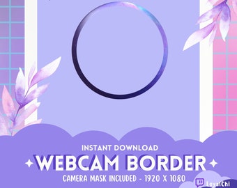 Space Border Twitch - Etsy