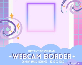 Square Webcam Border - Etsy