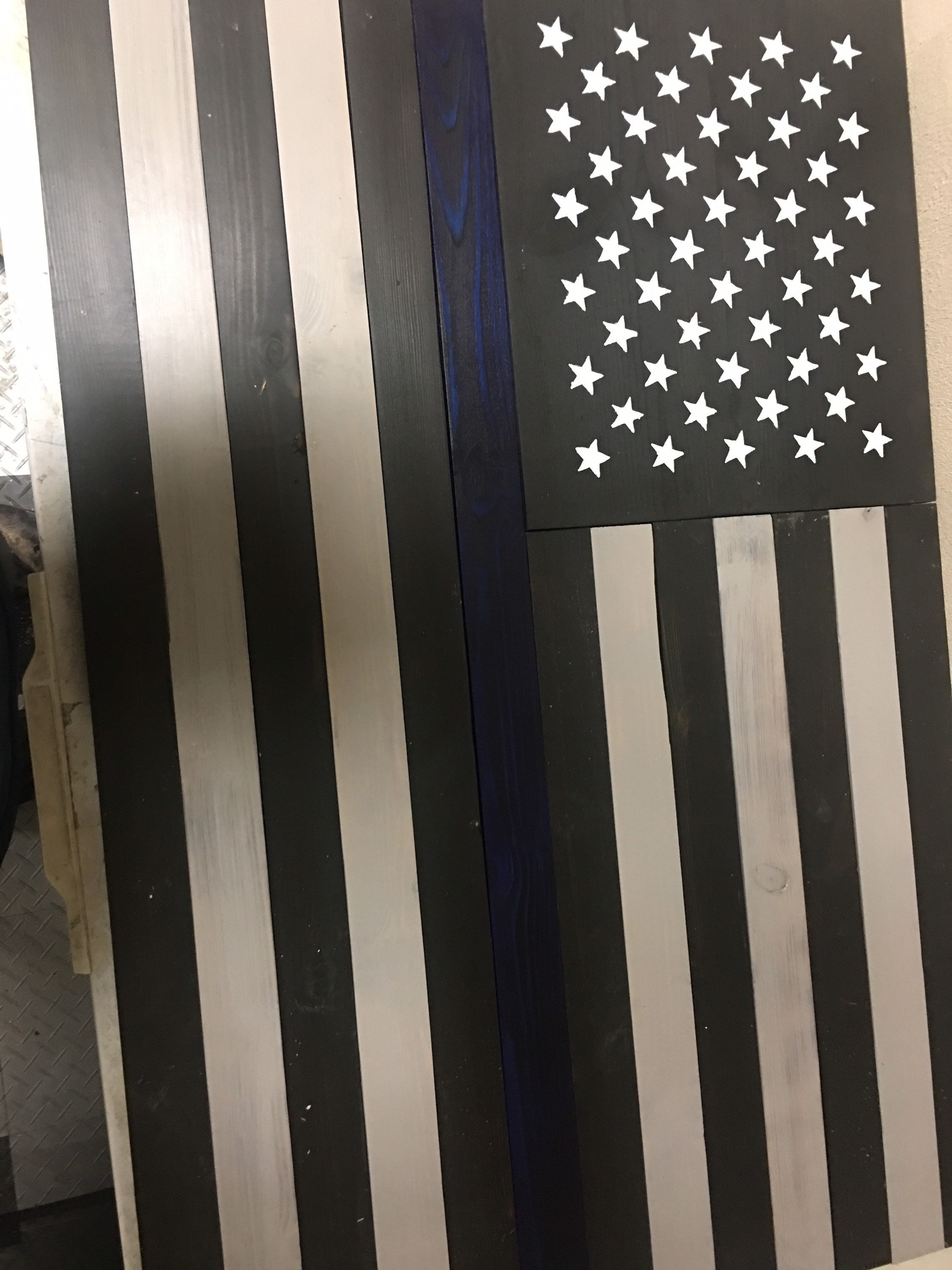 Hidden Gun Storage - Large American Flag - Etsy