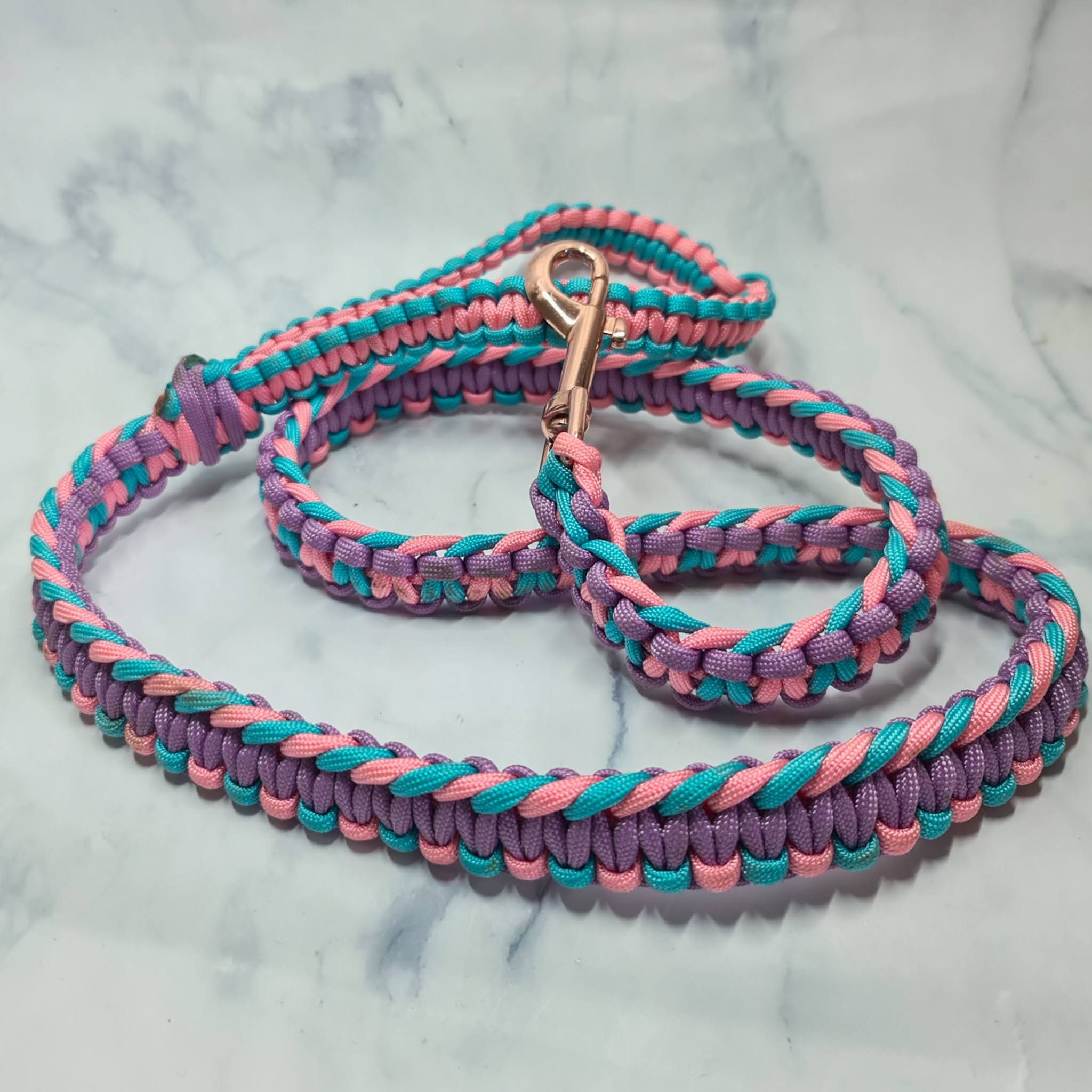 Paracord Dog Lead Custom Made Dog Lead Multicoloured Dog - Etsy UK