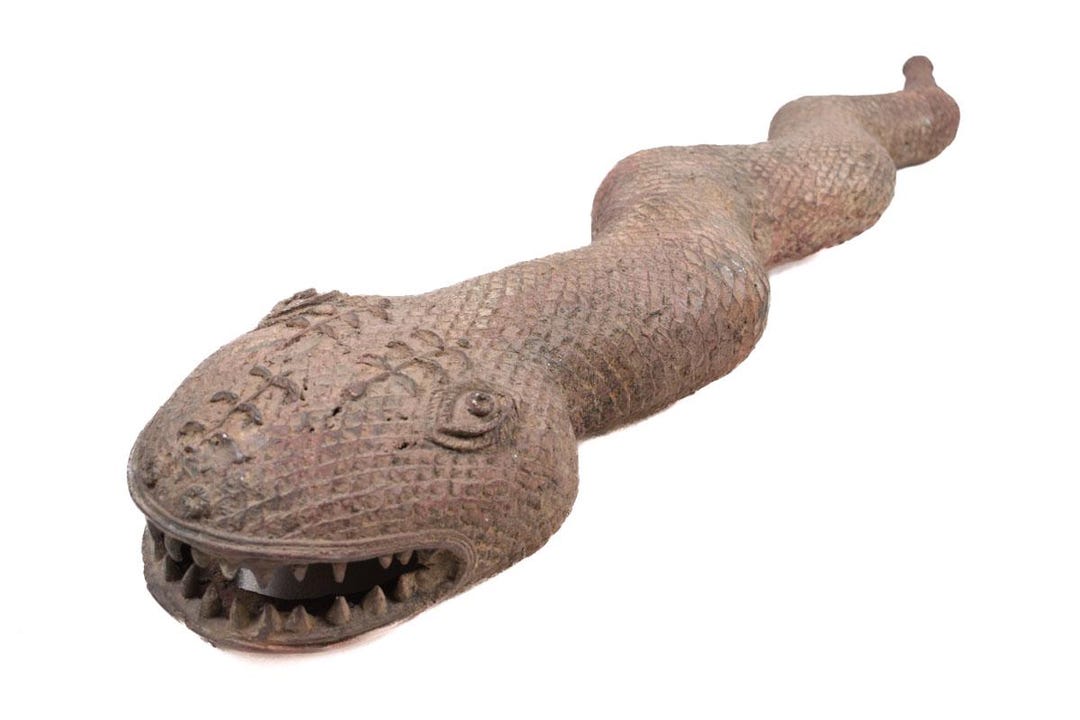 Snake Bronze Benin - Etsy