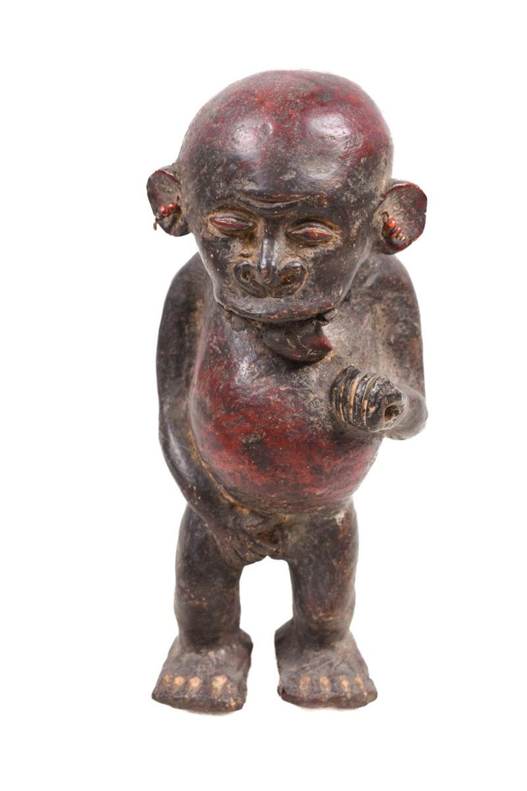 Monkey Figure Terracotta Bulu Cameroon - Etsy