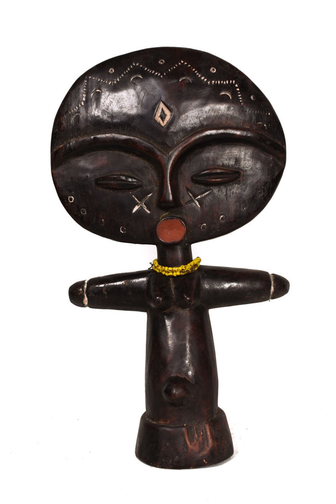 Fertility Doll Wood Akuaba Ashanti Ghana - Etsy