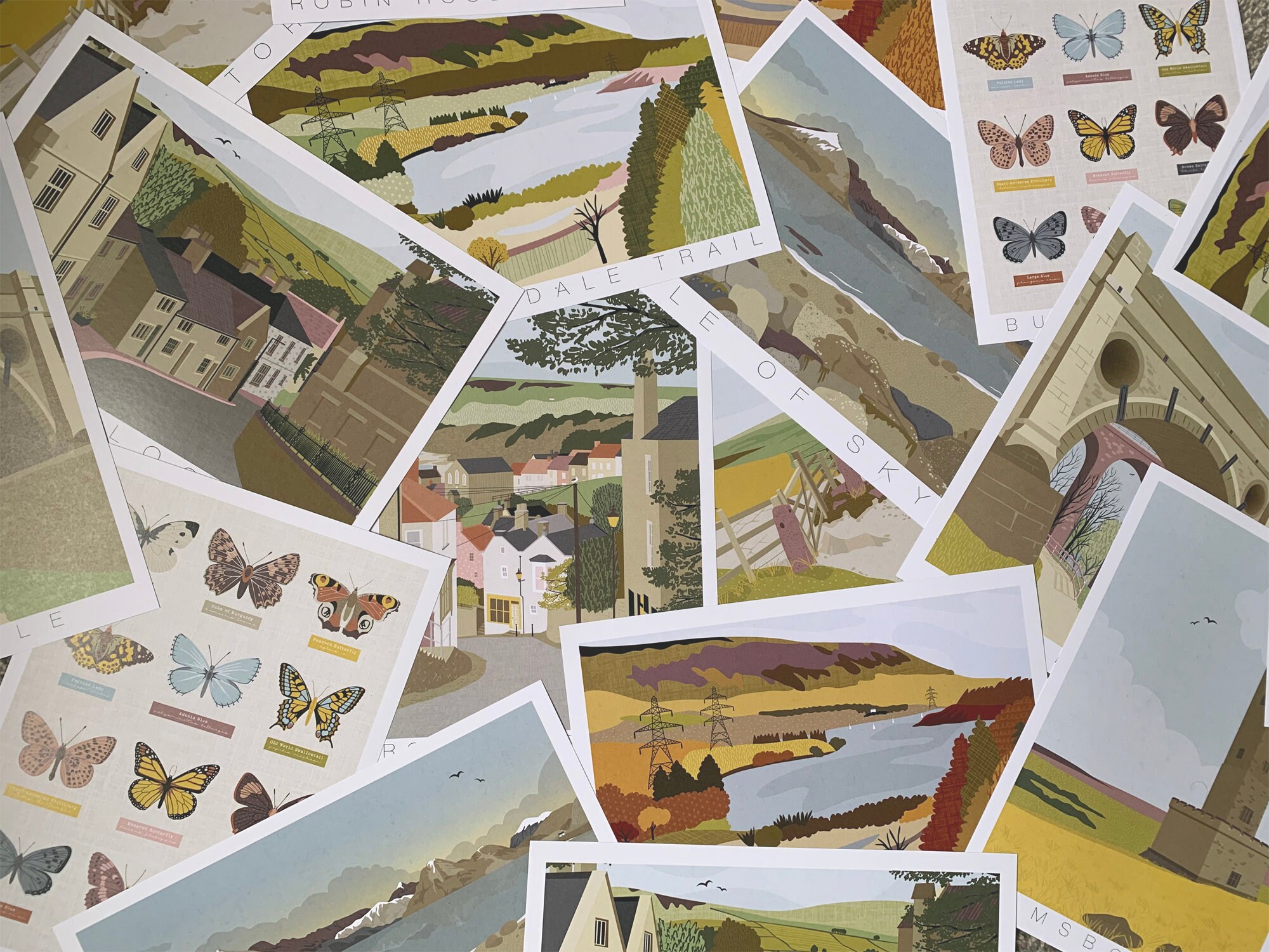 RAMSBOTTOM Digital Download Peel Tower Manchester Art | Etsy