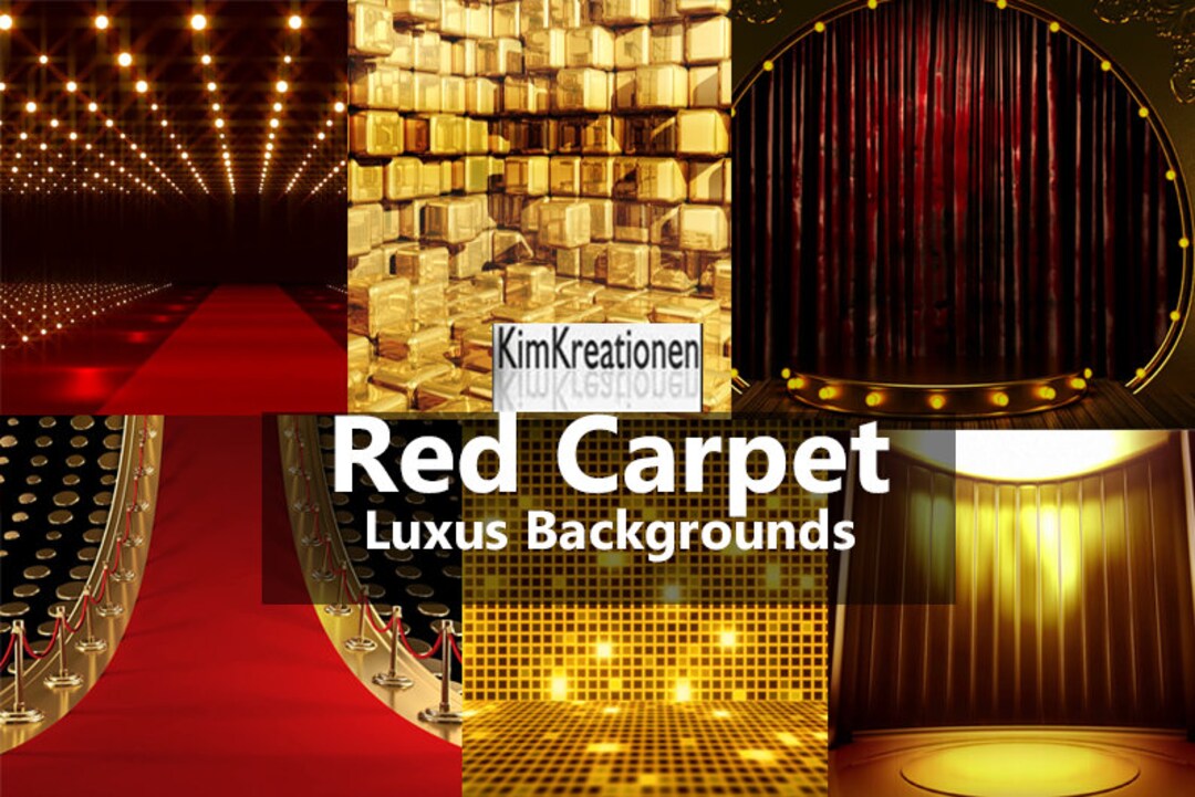 Red Carpet Stages, Empty Award Background, Digital Shiny Spotlight, Red ...