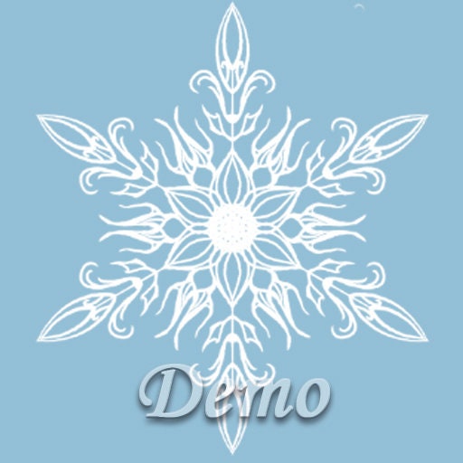 Snowflake Alpha Png Texture, Snowflakes Bundle, Seamless Tileable ...