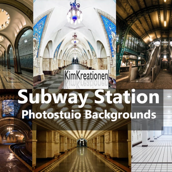 Train Station Backdrop - Etsy