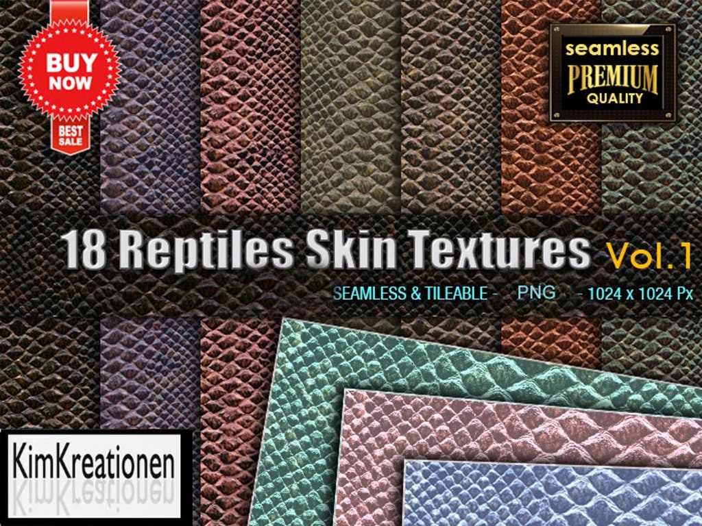Seamless Lizard Skin Texture