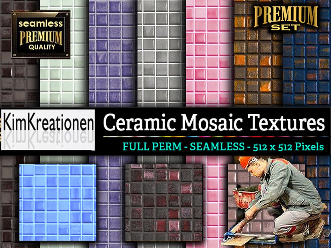 Ceramic Mosaic Textures, Mosaic Tile Textures, Floor Tiles Textures ...