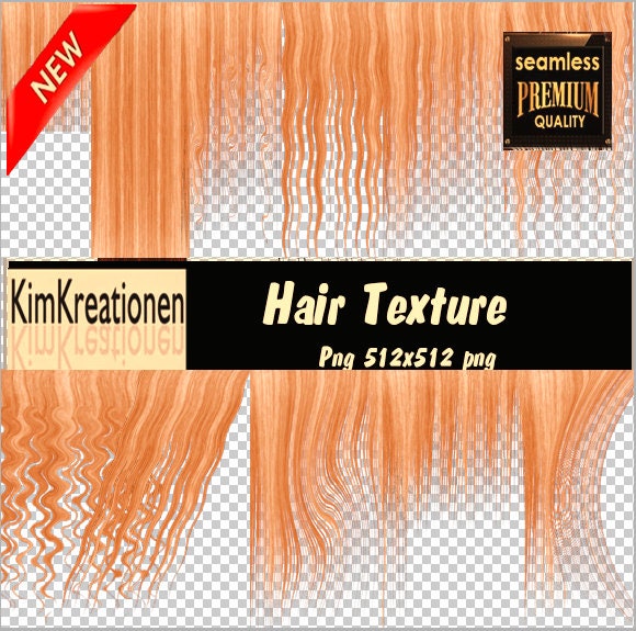 Realistic Carrot Hair Texture, Curly Hair, Bangs, Bang, Bangs, Blond ...