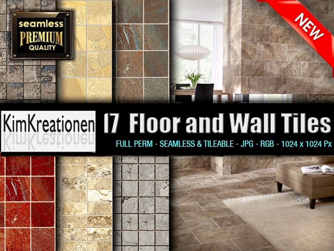 Floor Tiles Textures Digital Download, Wall Tiles Textures, Seamless ...