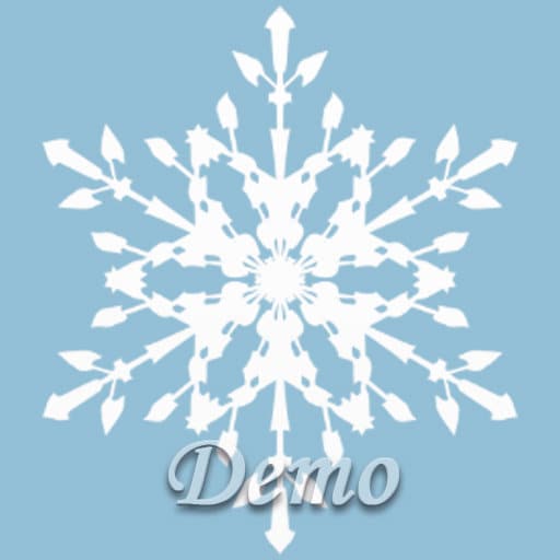 Snowflake Alpha Png Texture, Snowflakes Bundle, Seamless Tileable ...