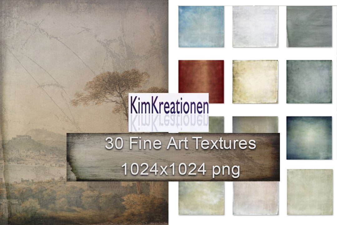 30 Fine Art Textures, Photoshop Overlays, Photo Layer, Photo Editing ...