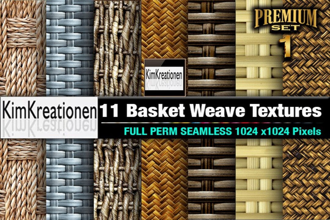 Basket Weave Textures, Weave Digital Paper, Scrapbook Textures, Rattan ...