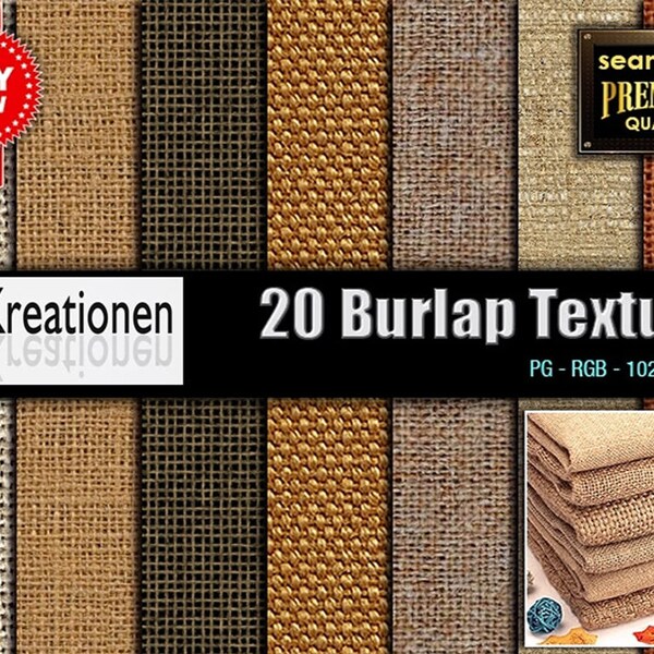 Burlap Wallpaper - Etsy