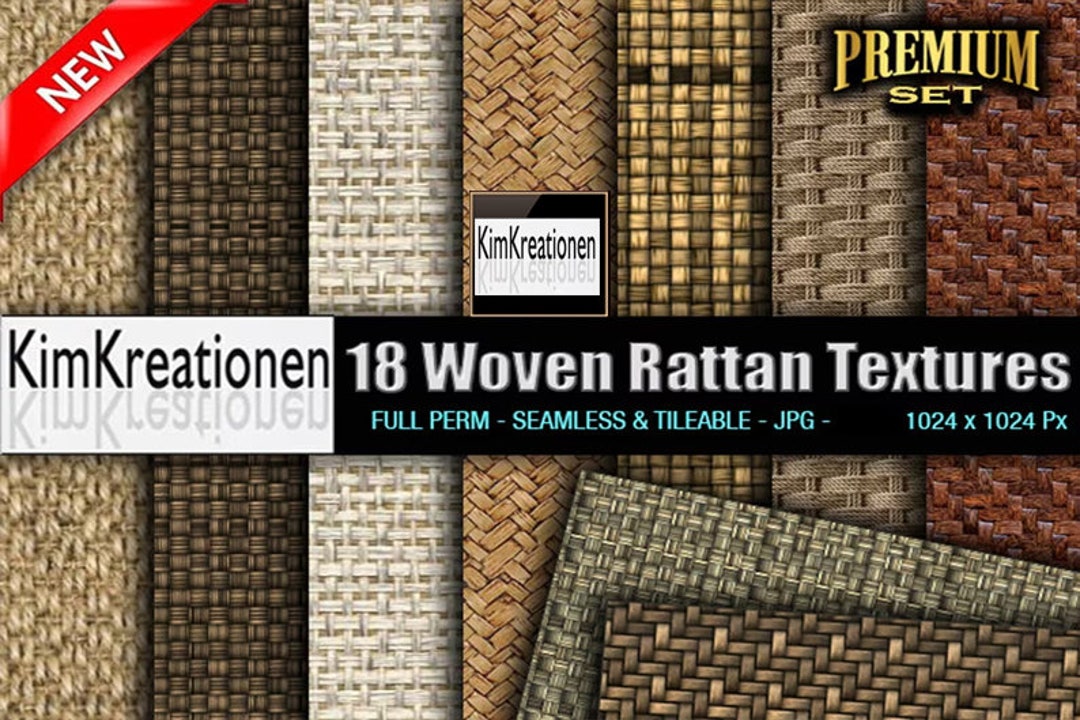 Rattan Digital Paper, Rattan Texture, Woven Rattan Textures, Scrapbook ...