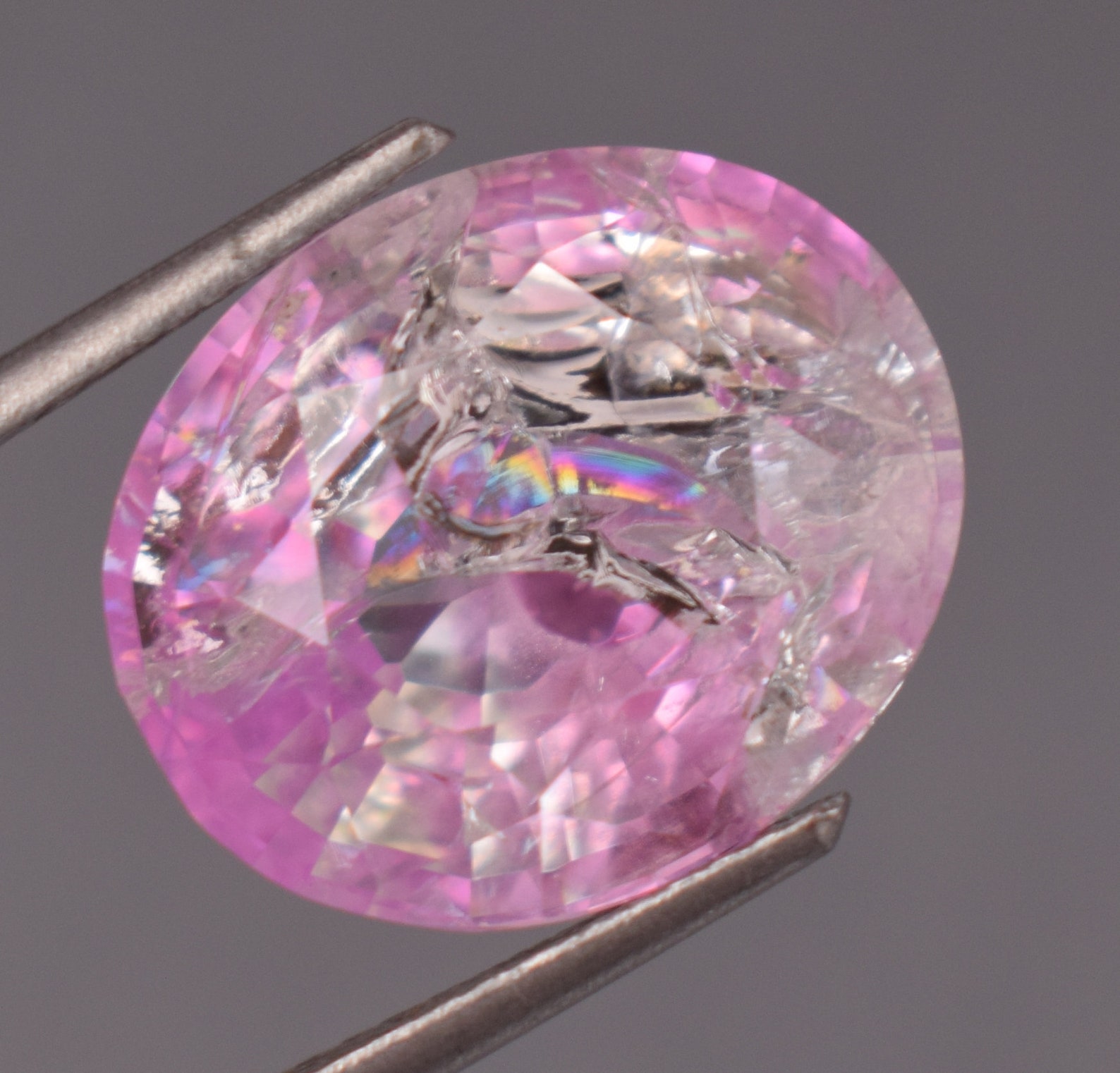 Natural Certified Spinal Gem Stone 16.80 Ct Loose Gem Pink | Etsy