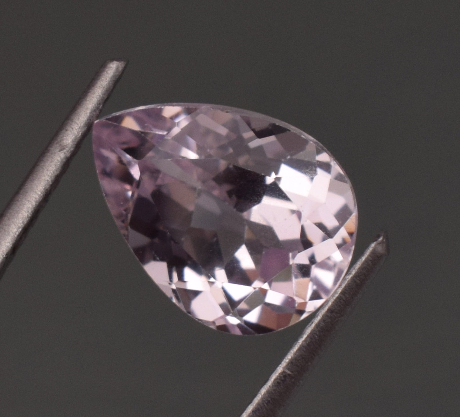 Natural Baby Pink Morganite 4.65 Ct Pear Cut Loose Gemstone - Etsy