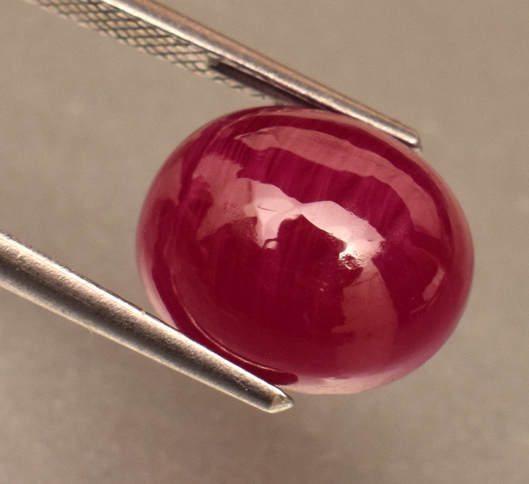 Natural Red Ruby Cabochon 11.55 Ct Oval Shape Cabochon for Ring Use - Etsy