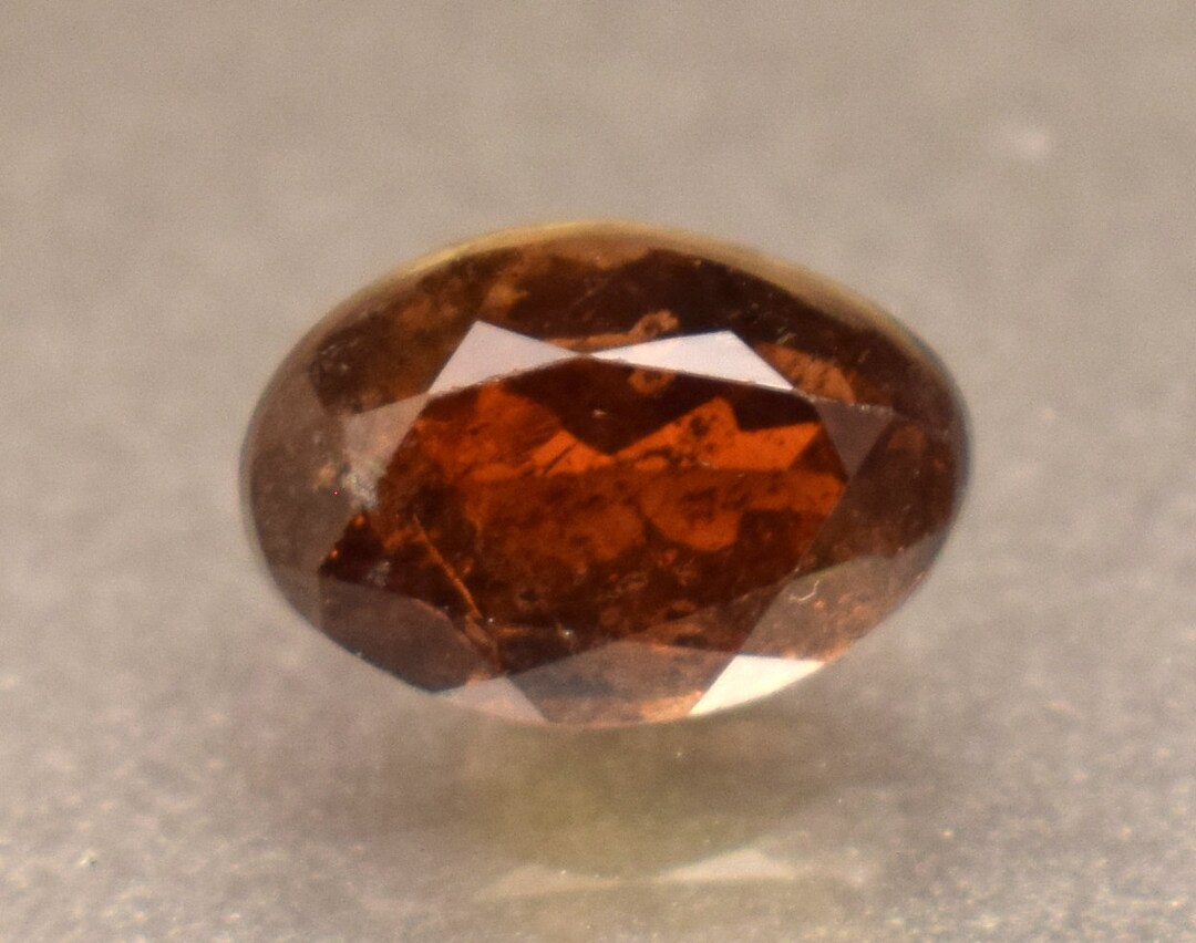 Rare Orange Green Certified Faceted Andalusite 1.50 Ct Oval Cut Loose ...