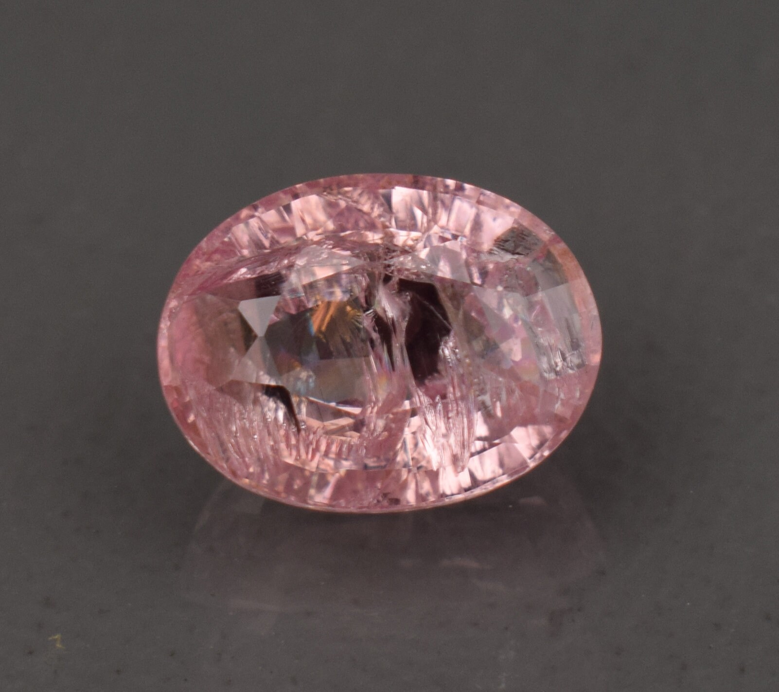 Natural Padparadscha Peach Pink Sapphire Oval Cut 7.35 Loose | Etsy