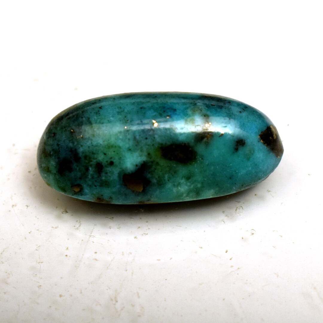 Blue Bisbee Turquoise Gemstone: 14.75 Ct Oval Loose Stone - Etsy