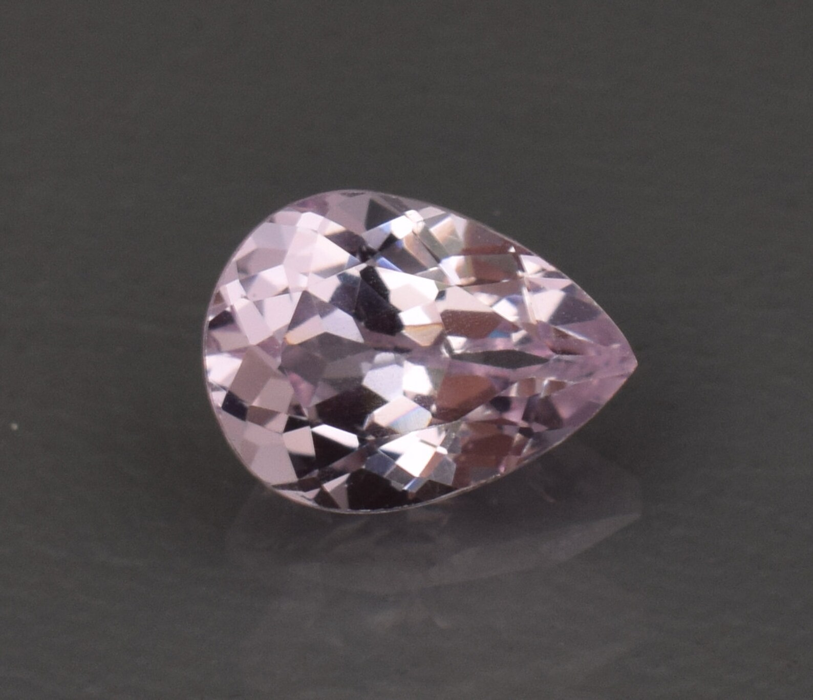 Natural Baby Pink Morganite 4.65 Ct Pear Cut Loose Gemstone Brazil for ...